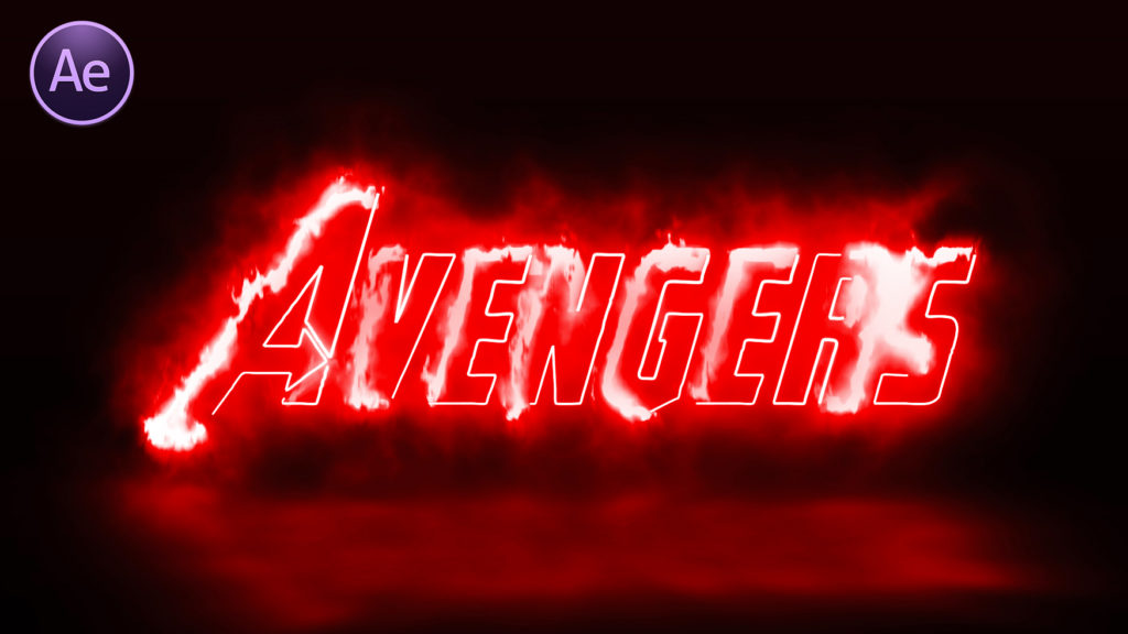 Avengers Logo Animation in After Effect | After Effect Movie Logo ...