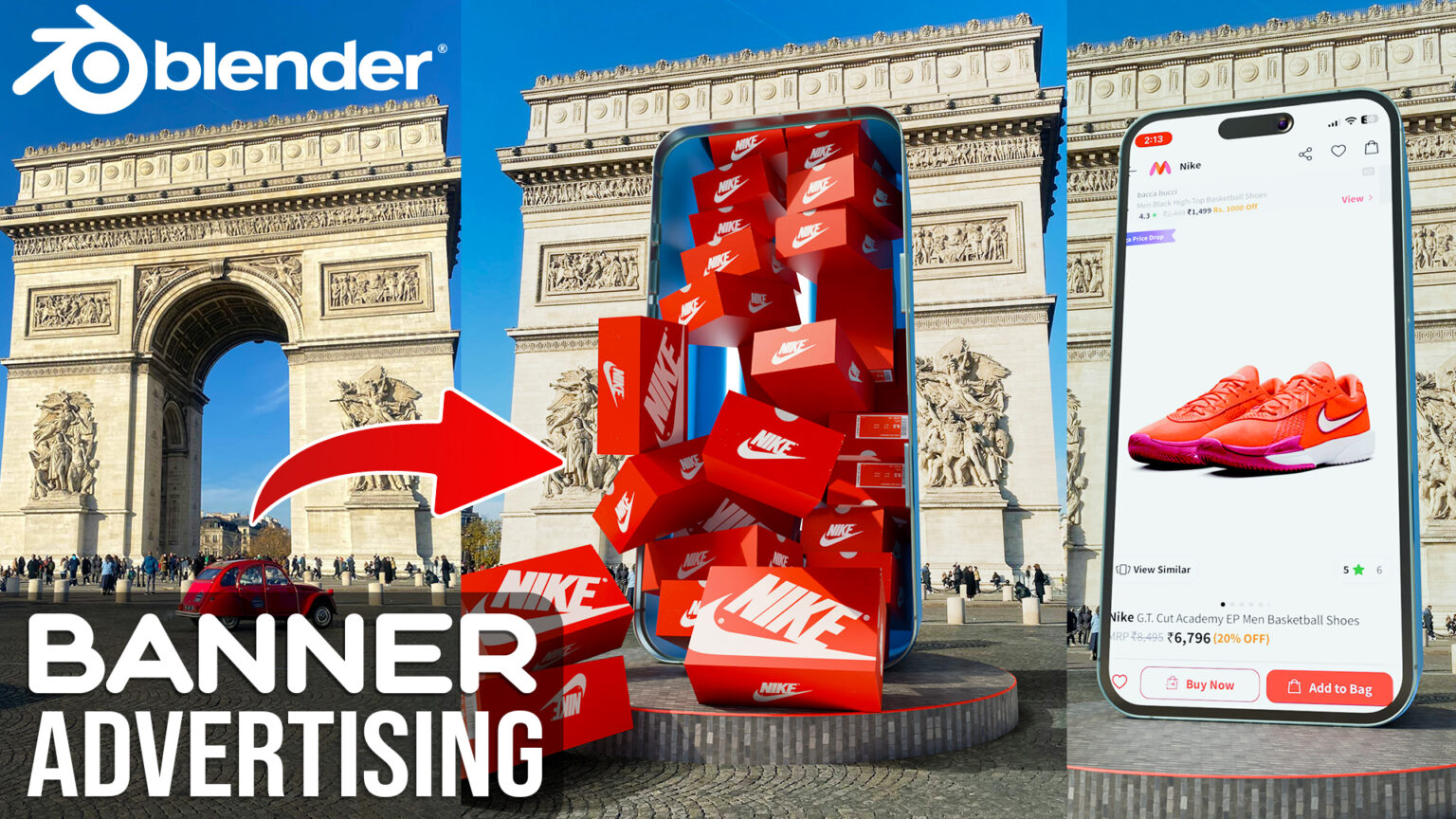 How To Create Blender iPhone CGI Ads Using VFX in Blender » Fattu Tutorials